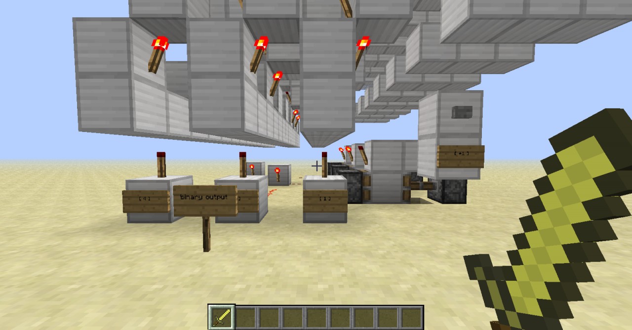 redstone 3-bit counter [ UPDATED ] Minecraft Map