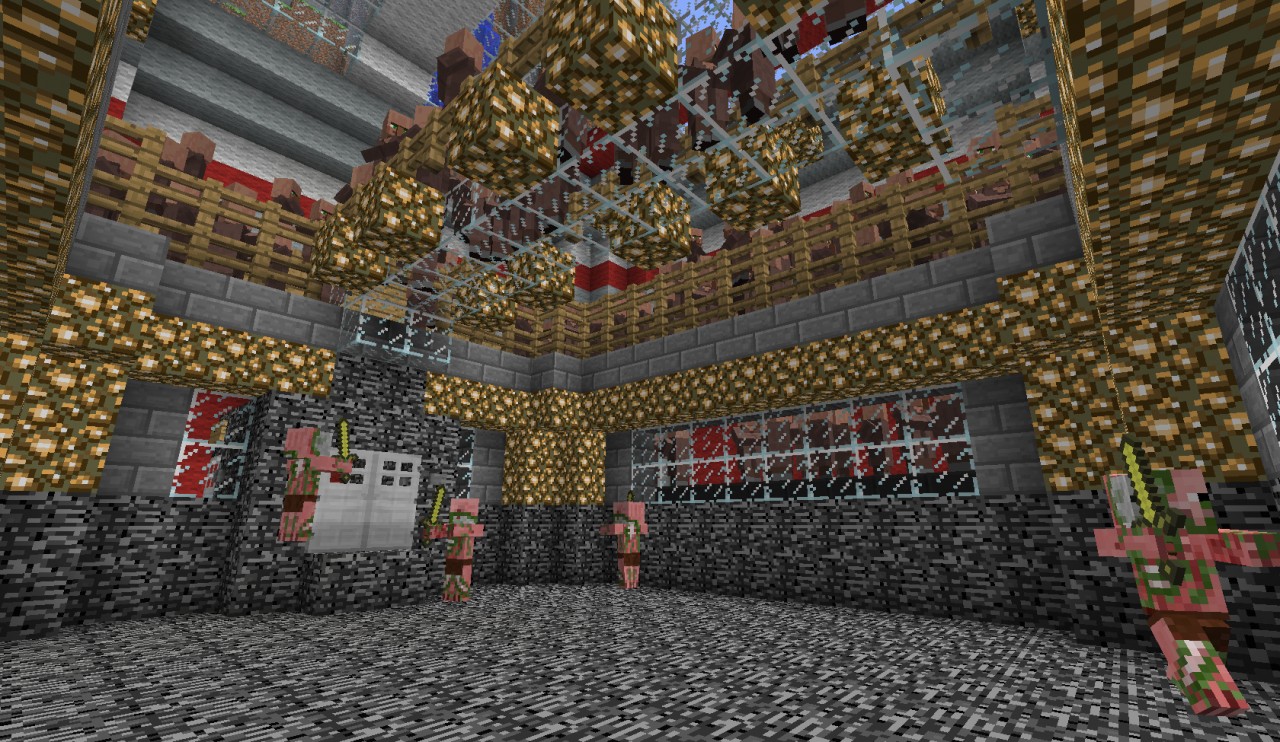 Simple battle arena Minecraft Map