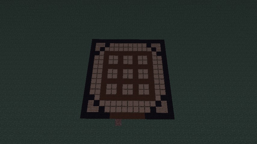 Giant Crafting Table Face Minecraft Map