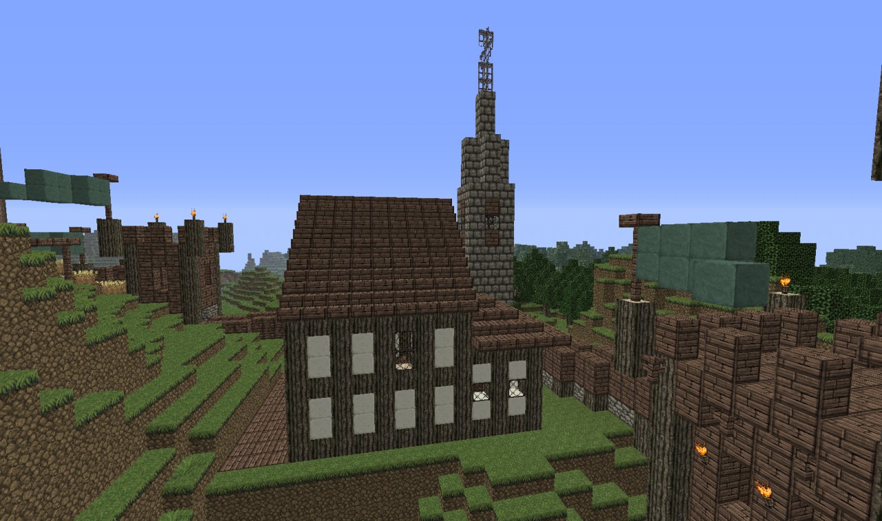 Lord Of The Rings: Rohan [My Take] [Hill Fort] [Medieval] Minecraft Map