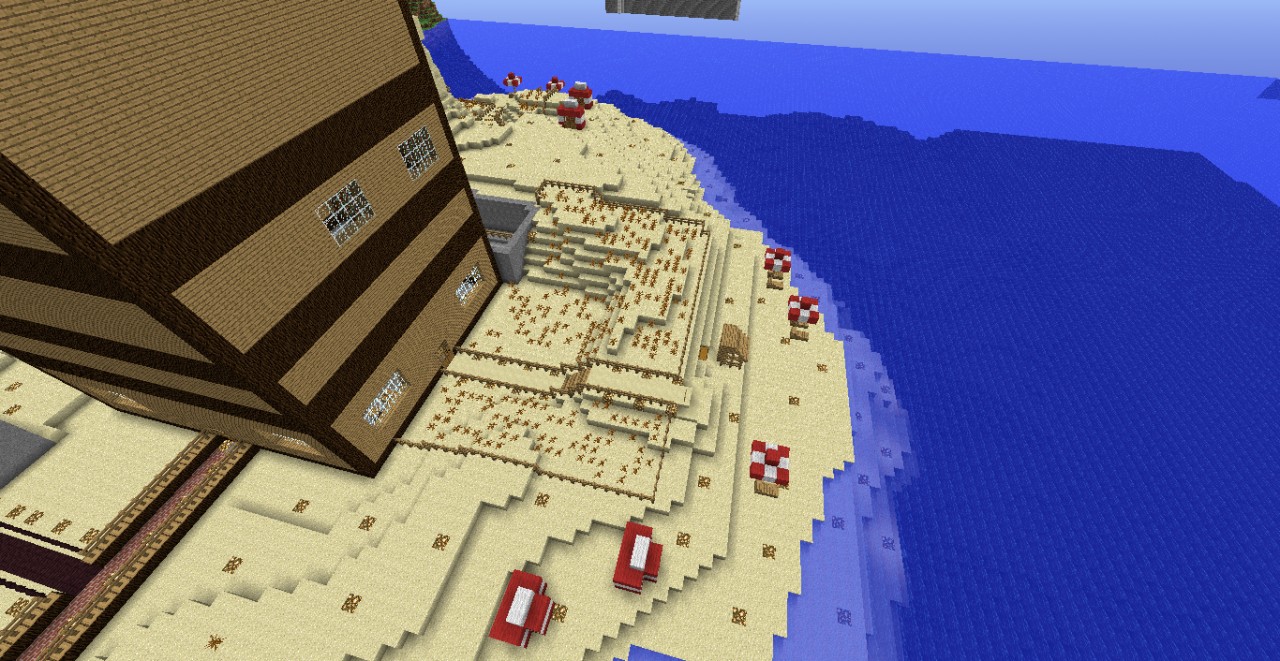 Resort Island! King Resort Minecraft Map