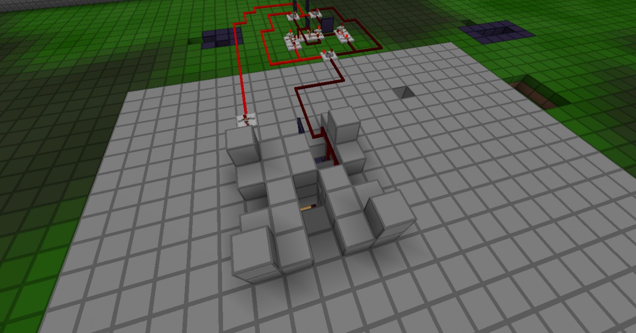 TNT ELEVATOR CHARGING SYSTEM V.1 with REDPOWER 2 Minecraft Map