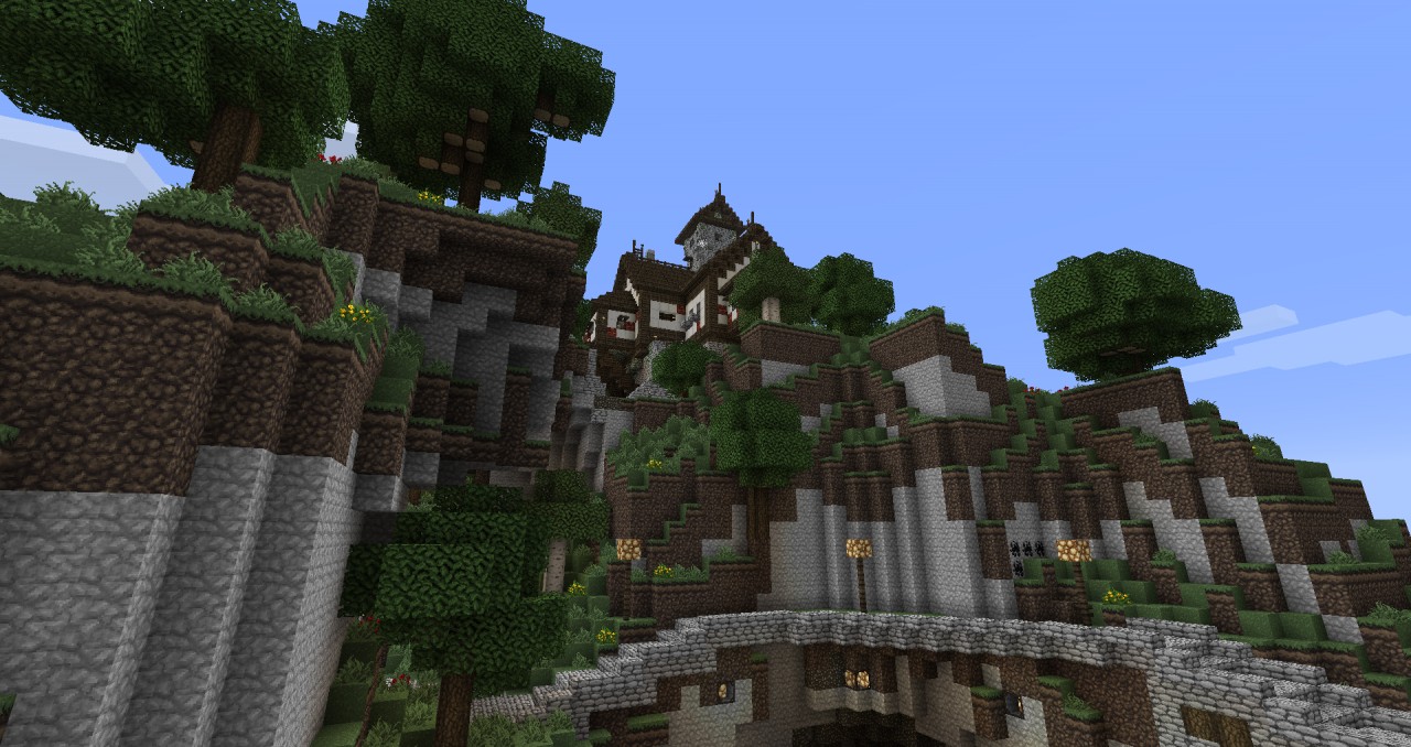 Windfall - A Skylands City Minecraft Map