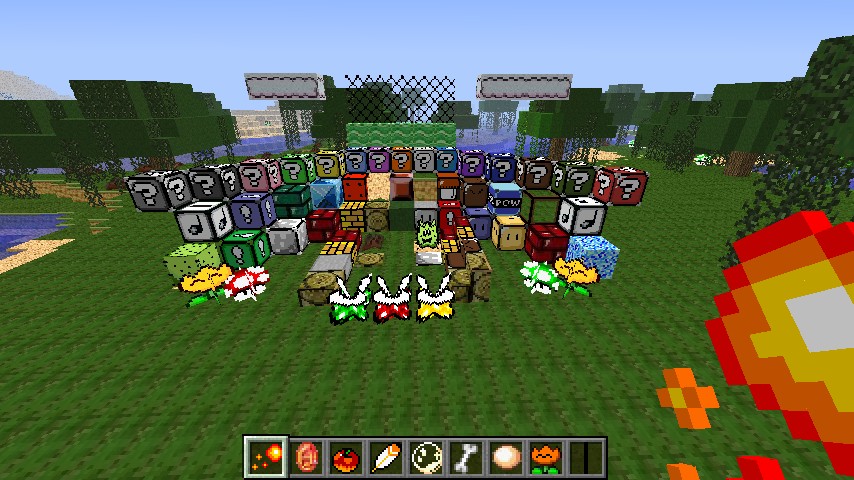 Project Mario-Hand Drawn [Minecraft 1.7.4+] Minecraft Texture Pack