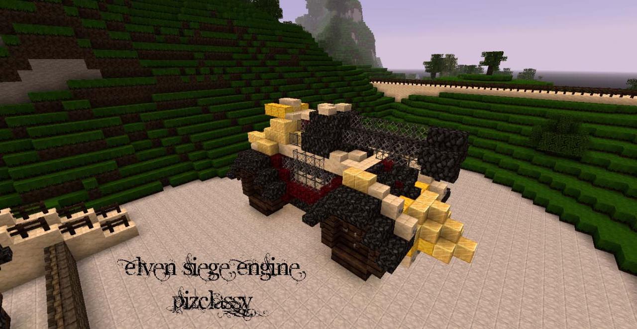 Elven Siege Engine Minecraft Map