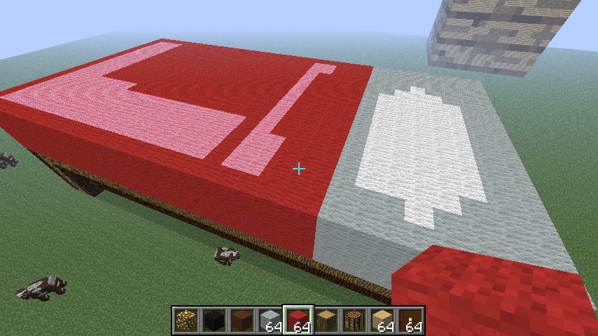 giant bed Minecraft Map