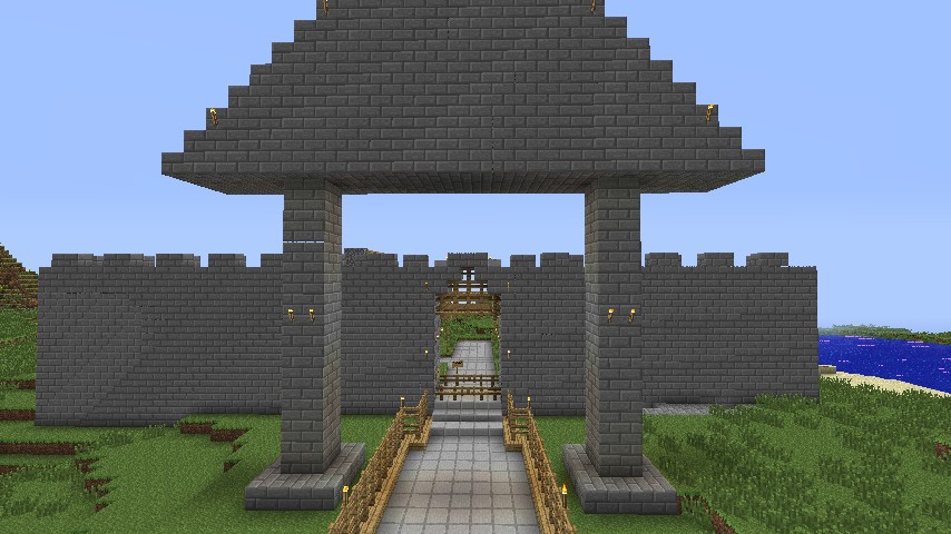 Medieval City Minecraft Map