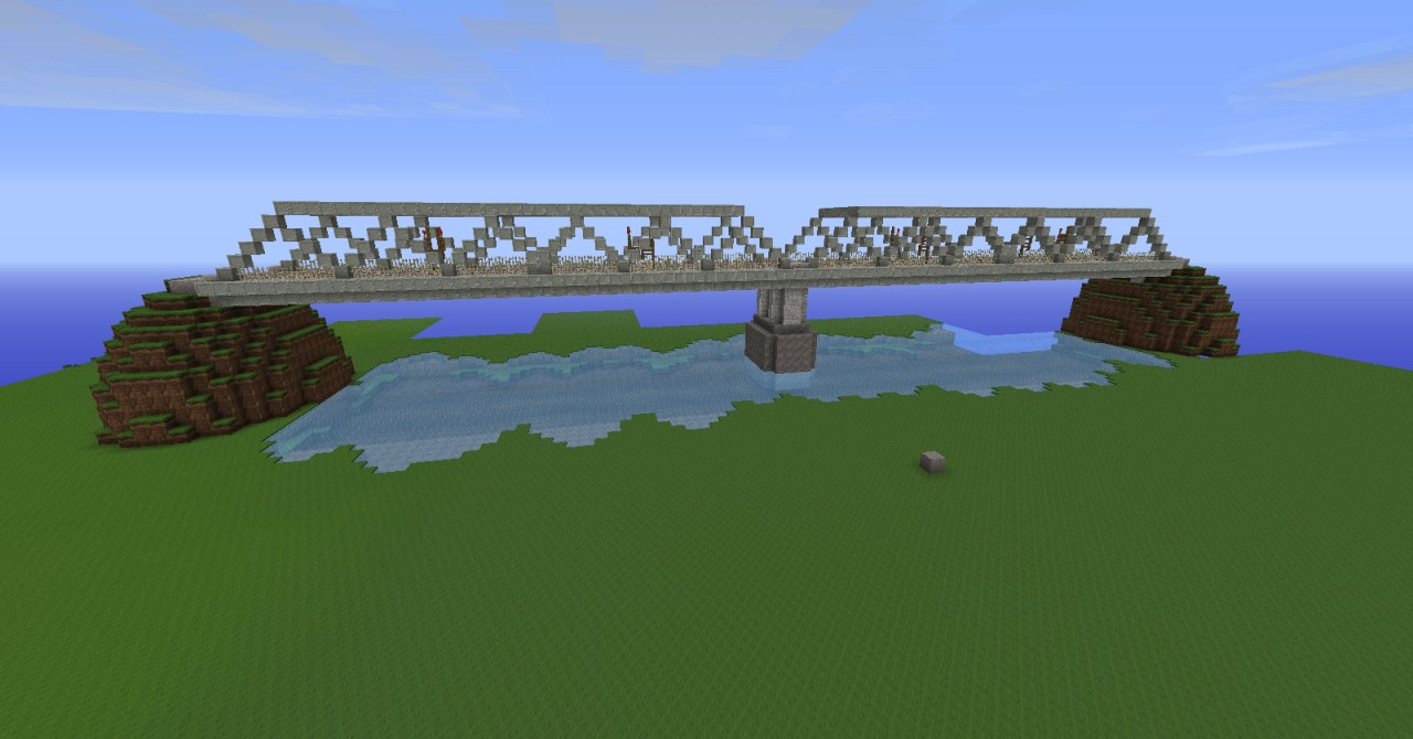 Iron Train Bridge Minecraft Map