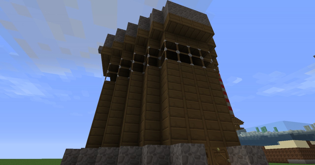 Revolving Piston LightHouse Minecraft Map