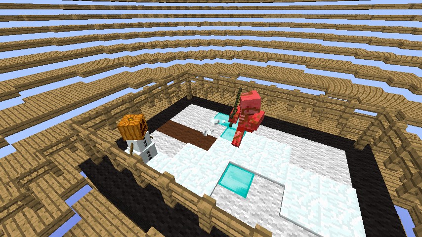 minecraft floating wrestling ring Minecraft Map
