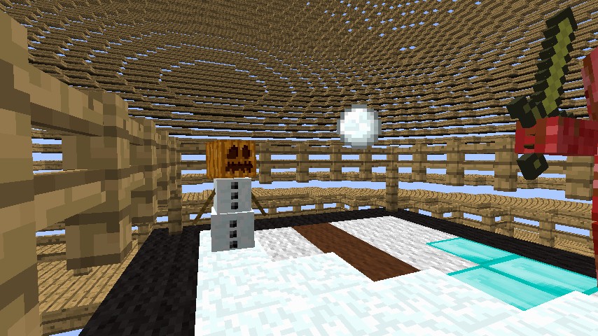 minecraft floating wrestling ring Minecraft Map