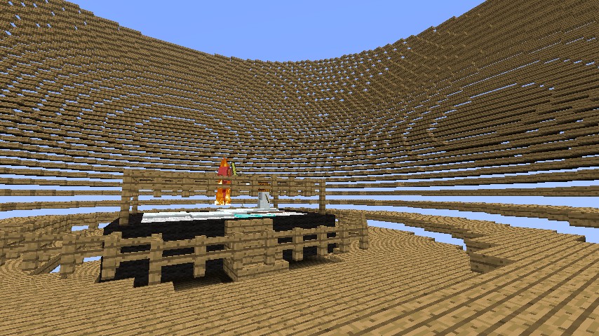 minecraft floating wrestling ring Minecraft Project