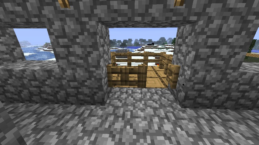 MY FIRST STONE HOUSE Minecraft Map