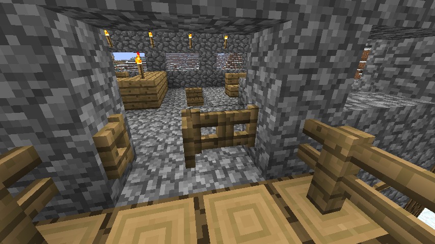 MY FIRST STONE HOUSE Minecraft Map