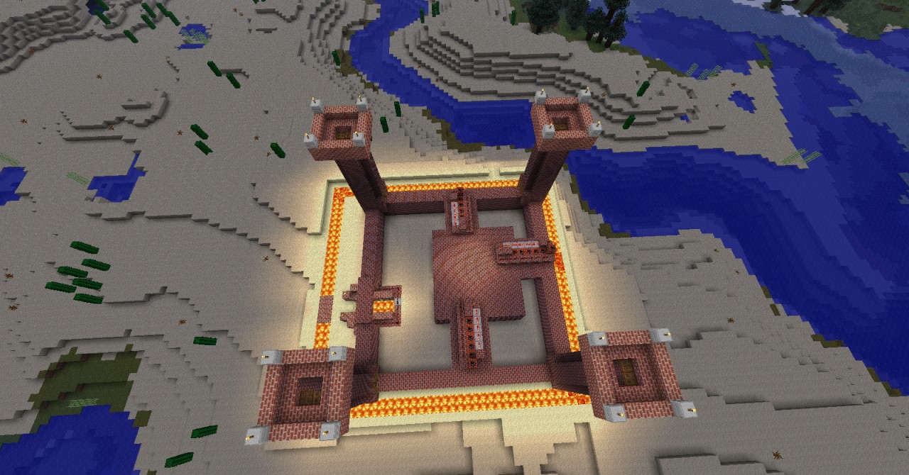Brick Fort Minecraft Map