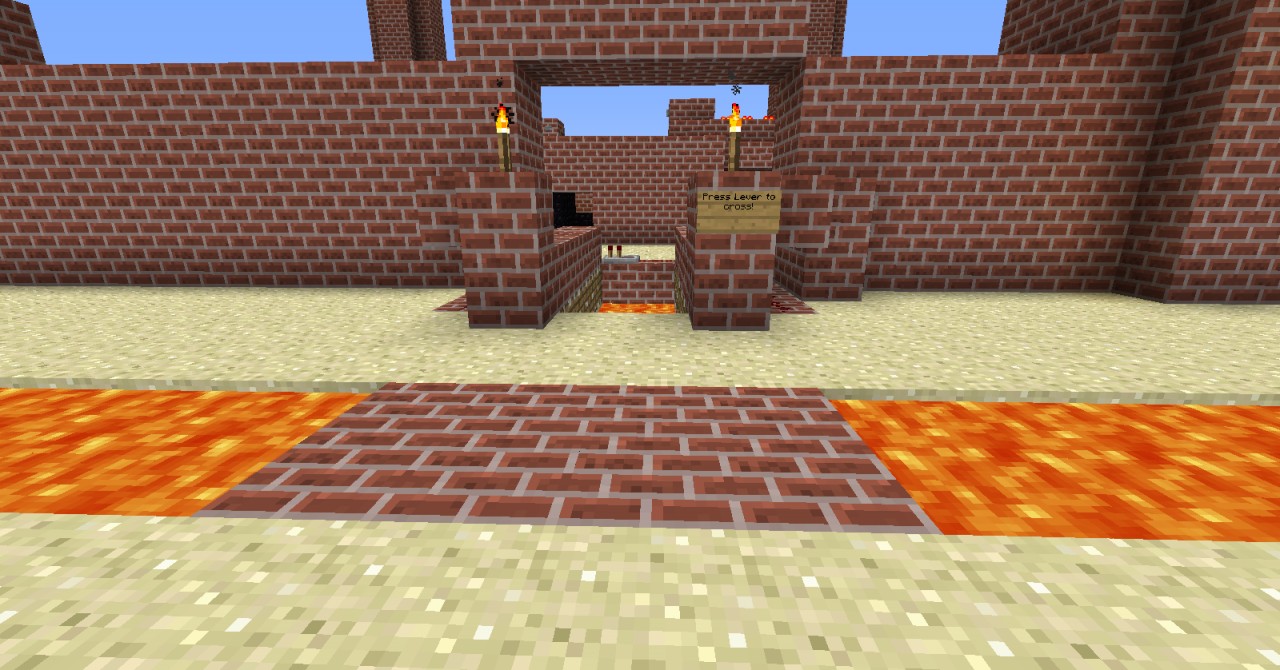 Brick Fort Minecraft Map