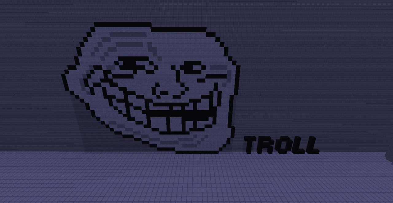 Troll Face Minecraft Map