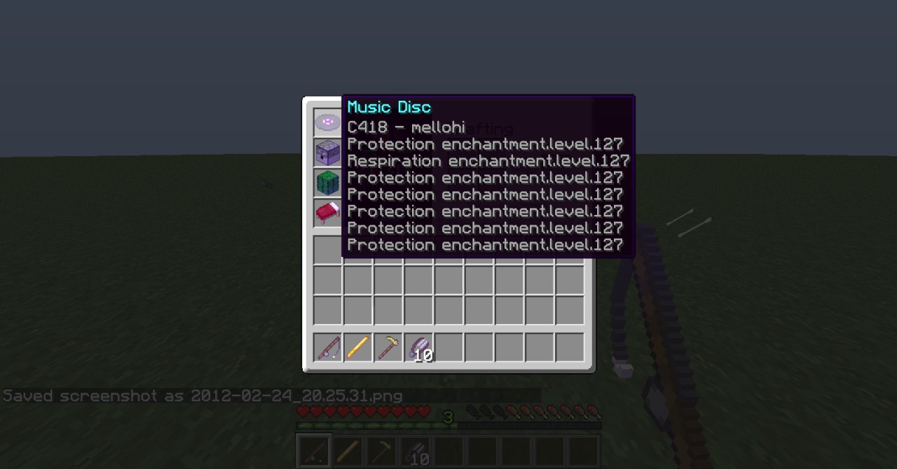 Teh Enchanted Random Items Minecraft Map