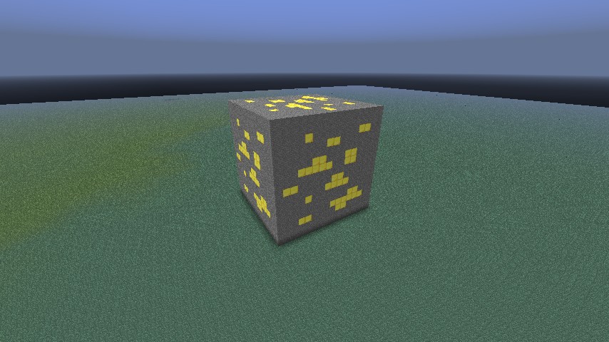 Big Goldoreblock 16x16x16 Minecraft Map