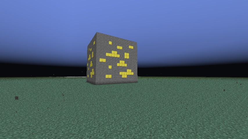 Big Goldoreblock 16x16x16 Minecraft Map