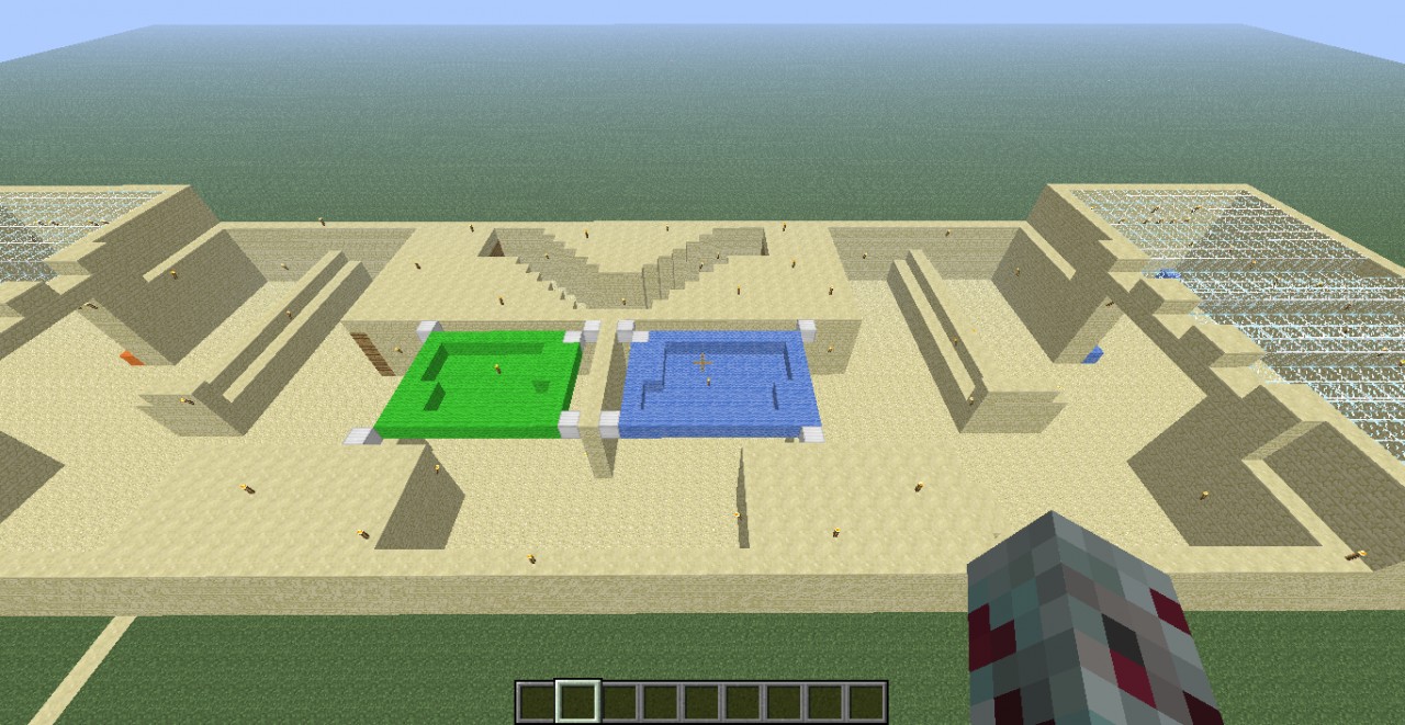 A.V.A pyramid map (skeleton surival mode) Minecraft Map