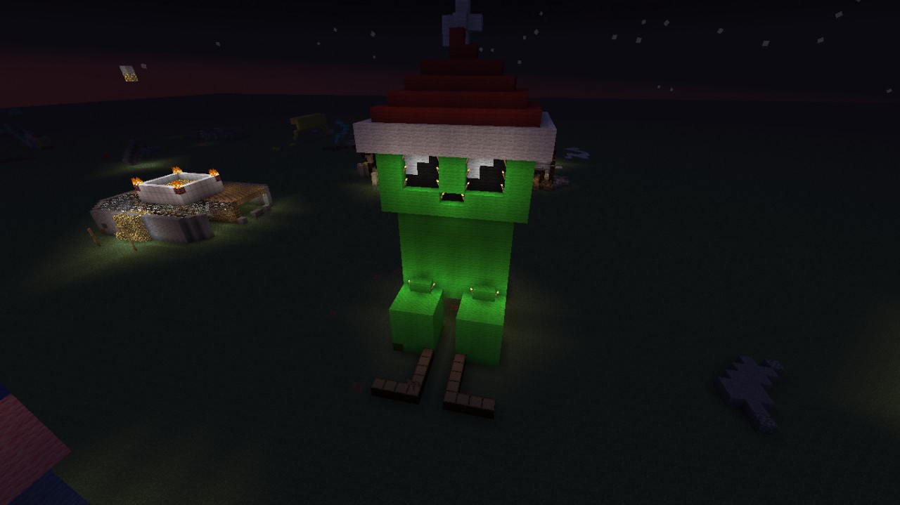 creeper Minecraft Map