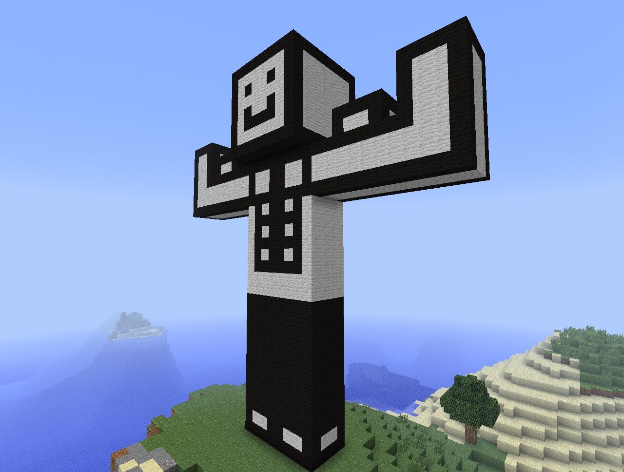 My new Skin (more muscles) - Built in Creative Minecraft Map