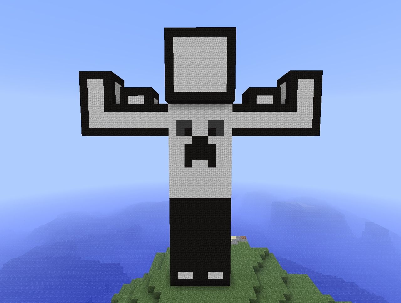 My new Skin (more muscles) - Built in Creative Minecraft Map
