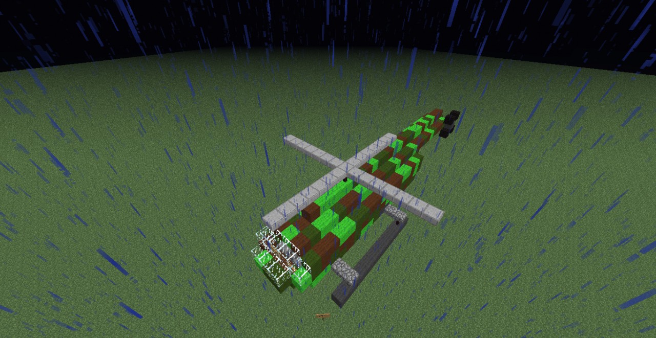 Military Helicopter Minecraft Map