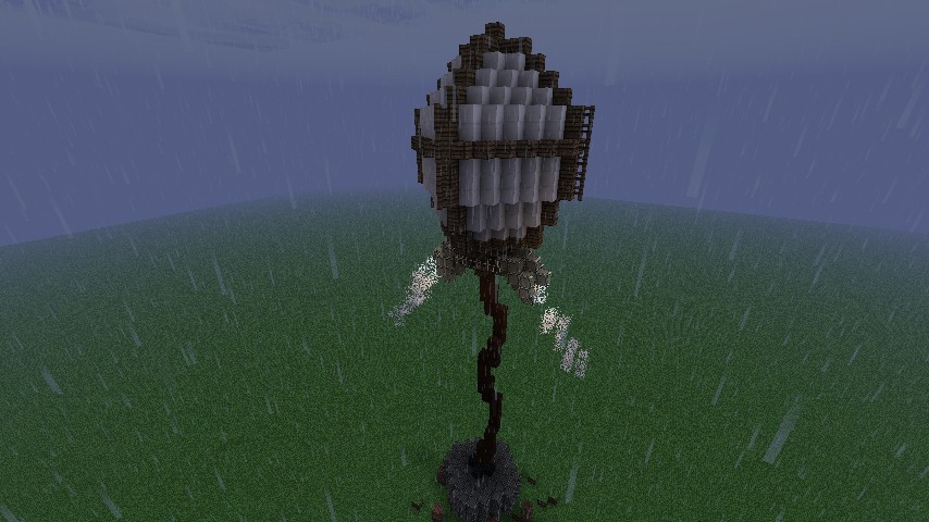 Air mining ballon Minecraft Map