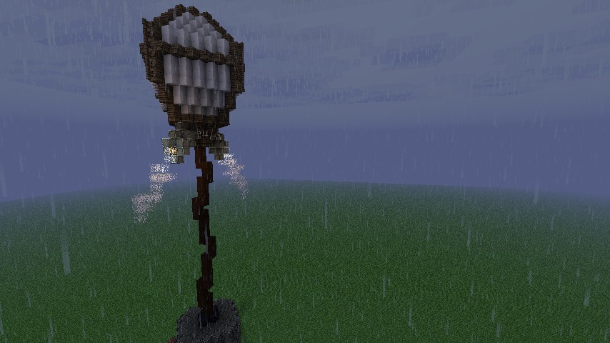 Air mining ballon Minecraft Map