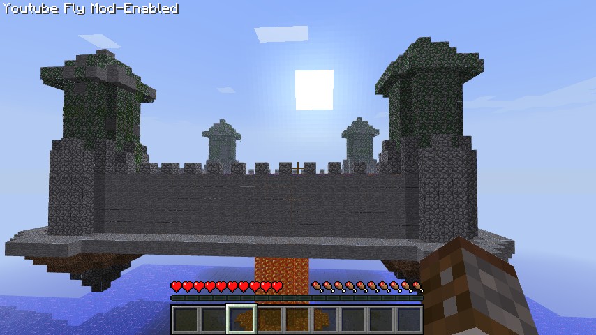 Awesome Floating Castle Minecraft Map