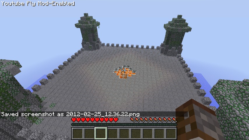 Awesome Floating Castle Minecraft Map