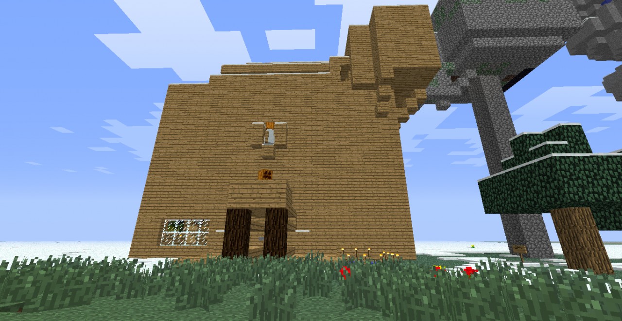 My Flat Land House Minecraft Map