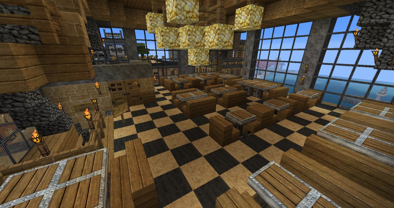 Wedge Arms Luxury Apartments Minecraft Map
