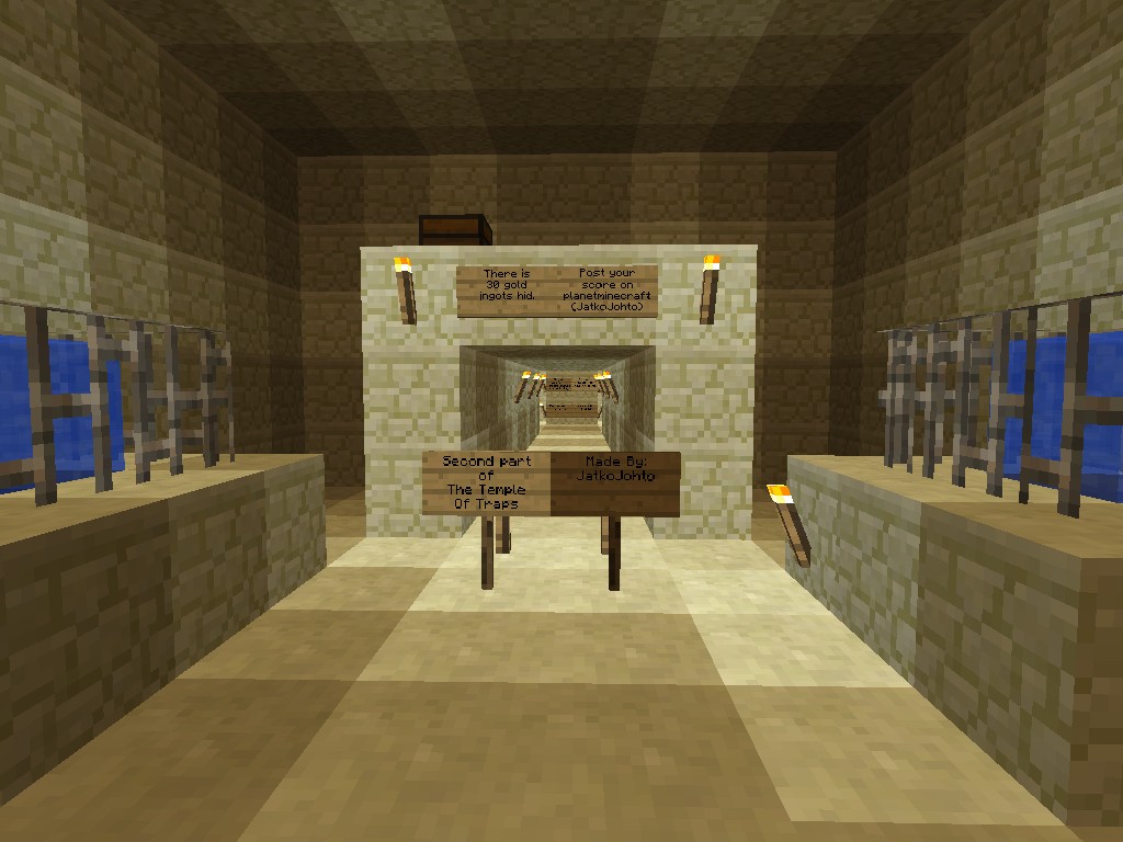The Temple Of Traps 2 - Adventure Map Minecraft Map