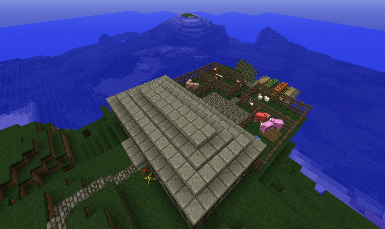 Small Island Minecraft Map