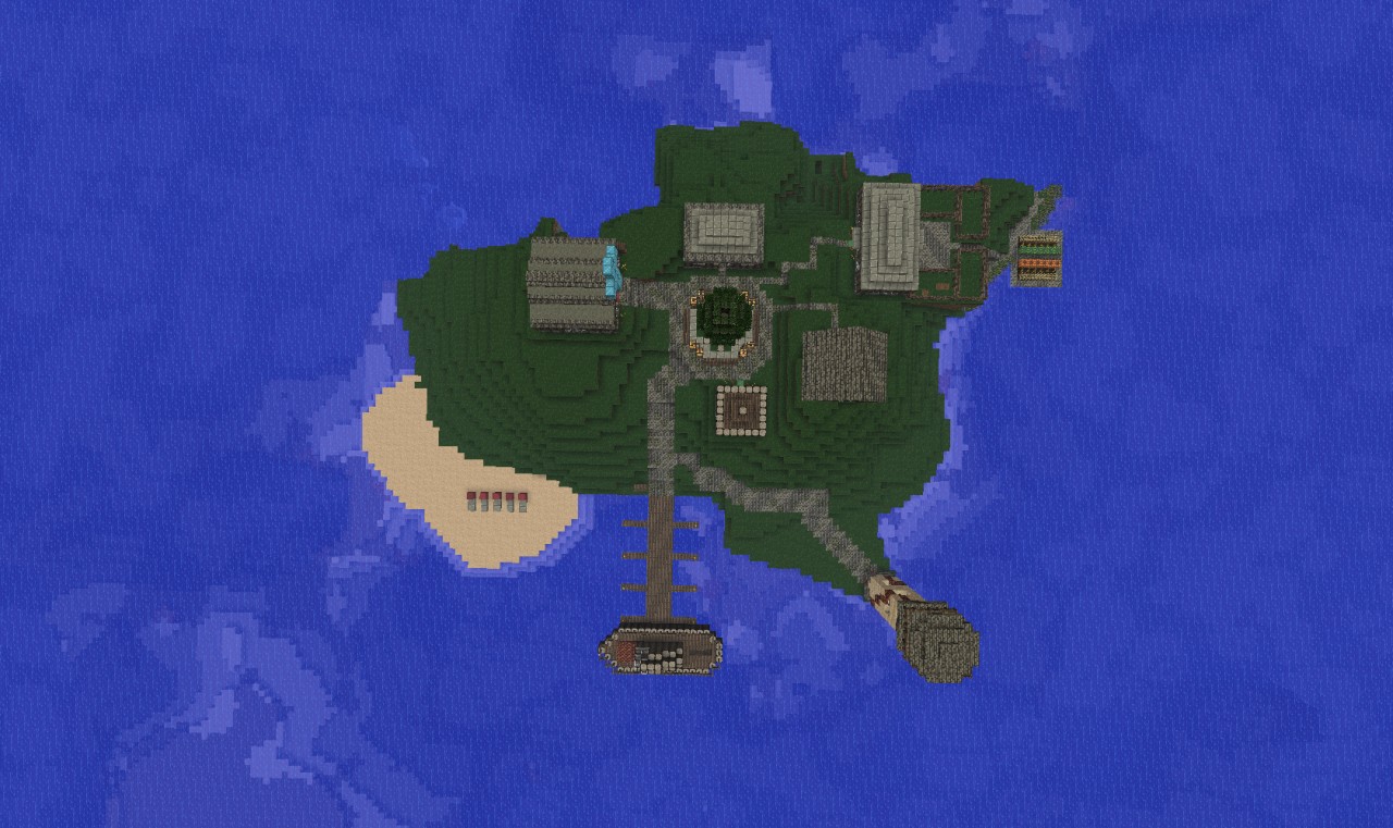 Small Island Minecraft Map
