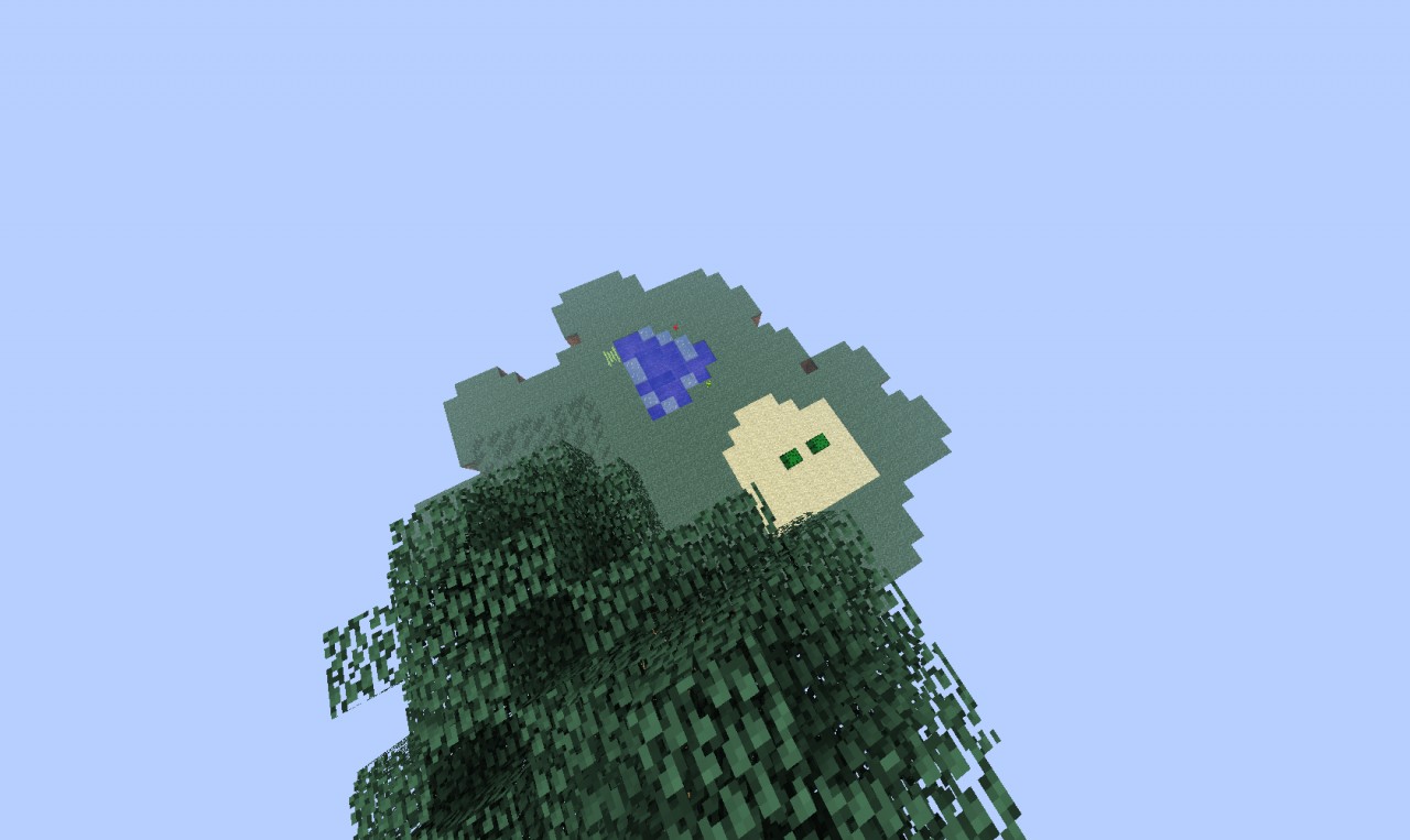 Sky Island - Best used for Tree Spirit challenge Minecraft Map