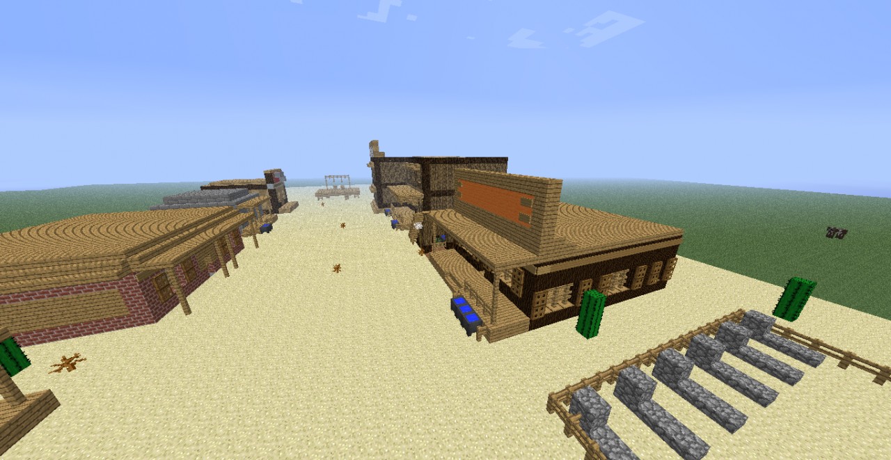 Western Town Project Minecraft Map