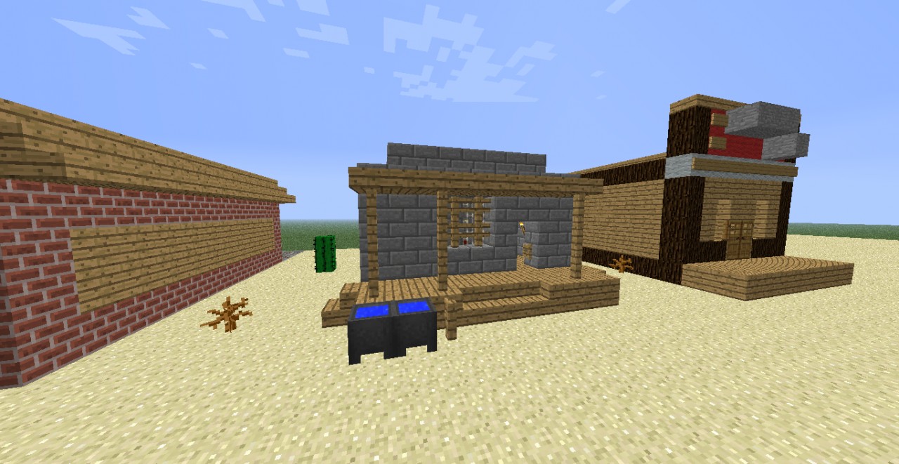 Western Town Project Minecraft Map