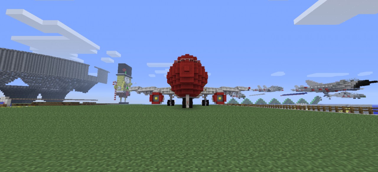 Airbus A300 Minecraft Map