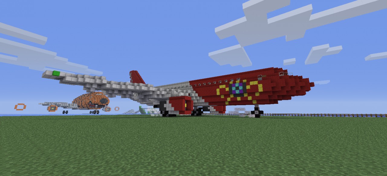 Airbus A300 Minecraft Map