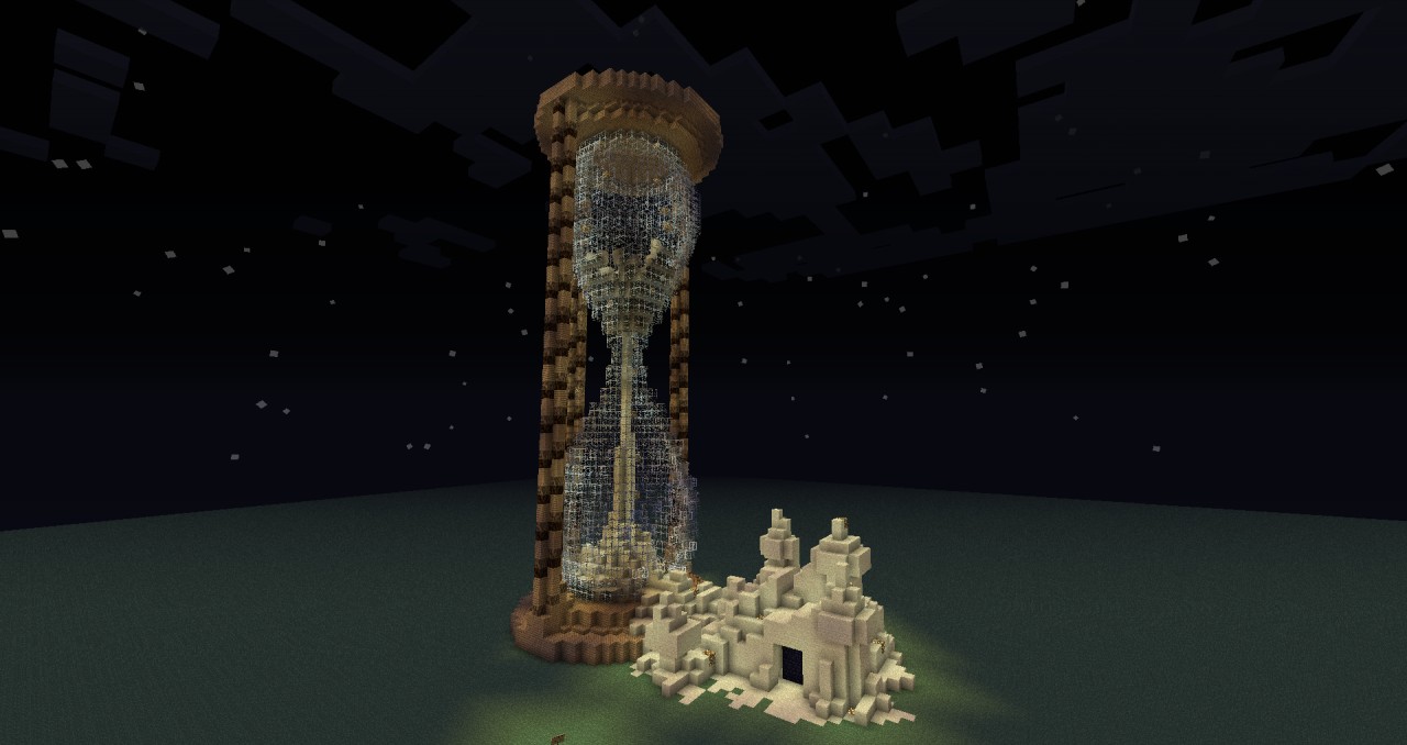Braid hourglass Minecraft Map