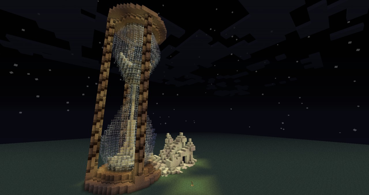 Braid hourglass Minecraft Map