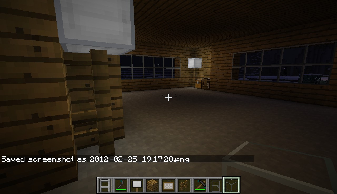 Hand built Minecraft Map