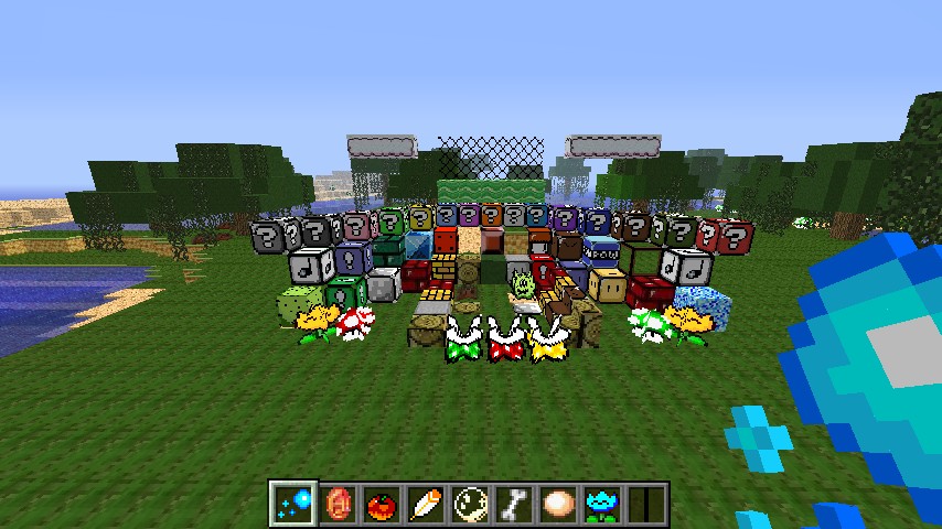 Project Mario-Hand Drawn [Minecraft 1.7.4+] Minecraft Texture Pack