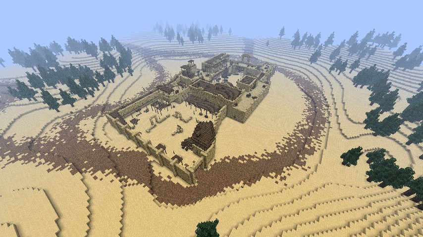 Red Dead Redemption's - Fort Mercer Minecraft Project