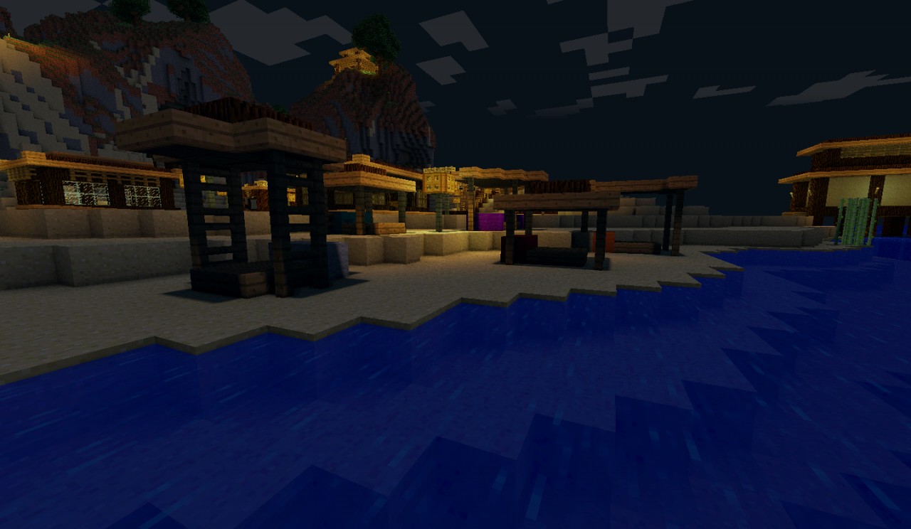 Japanese Resort Minecraft Map