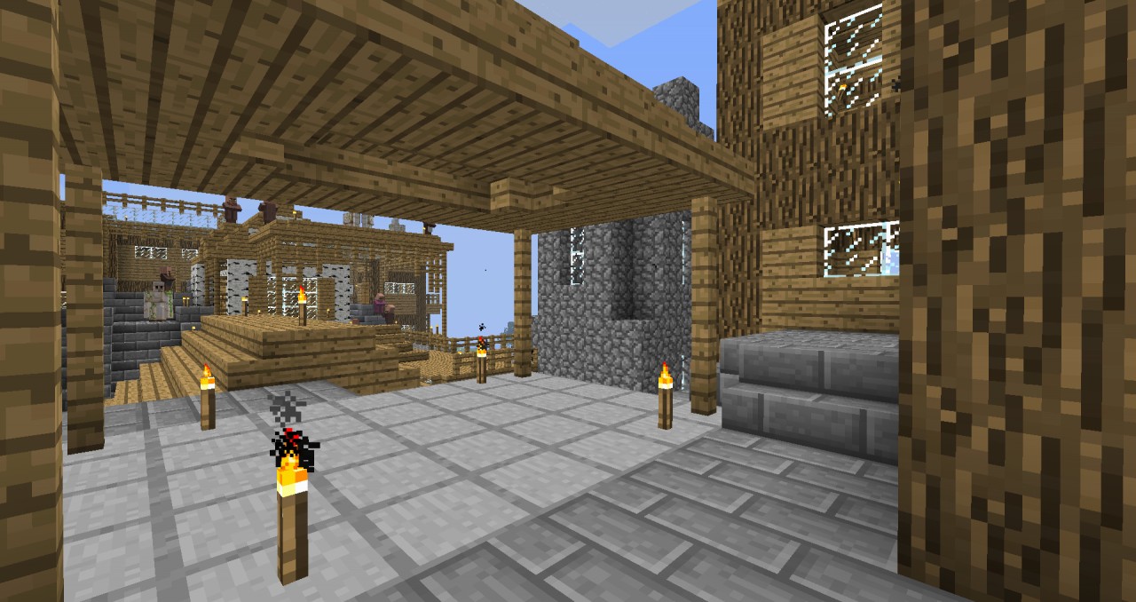 Big Npc City Minecraft Map